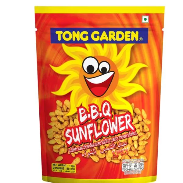 Tong Garden 10 IN 1 - BBQ SUNFLOWER Seeds 110g Pouch - JioMart