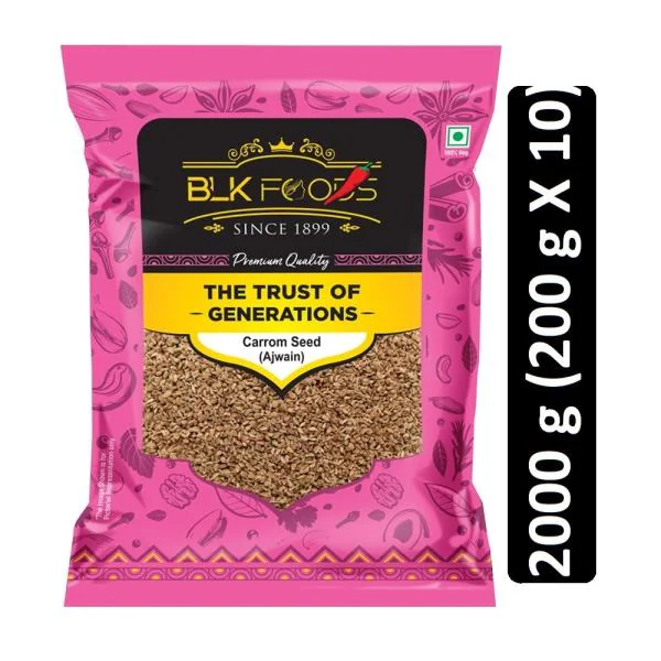 BLK Foods Select Carrom Seed (Ajwain) 2000g (10 X 200g) - JioMart