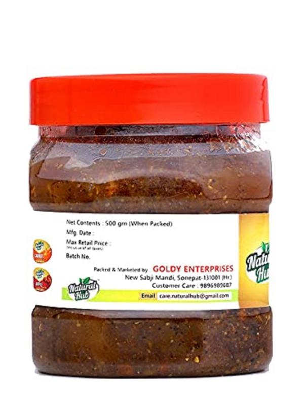 Natural Hub Homemade Mother Recipe Red Chilli & Lemon Pickel Combo 500 ...