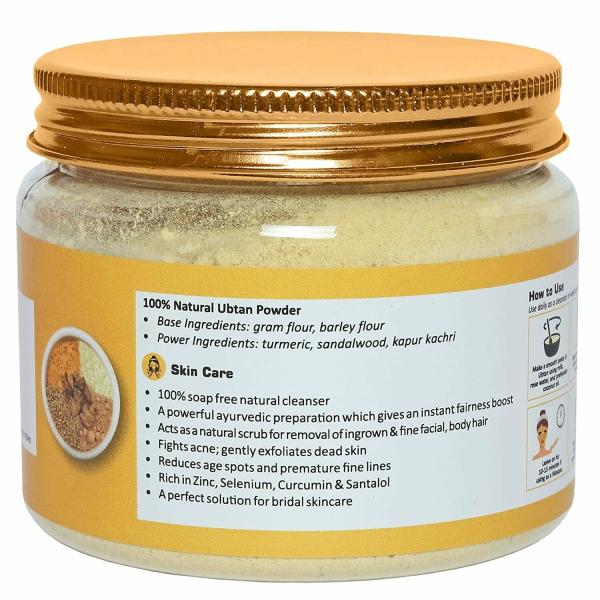 Two & A Bud 100% Natural Haldi Chandan Ubtan Powder | For Glowing Face ...