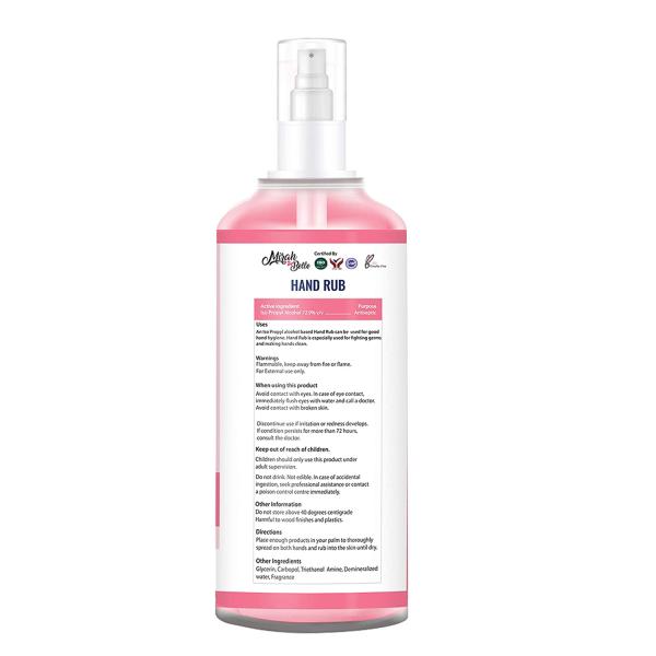 Hand Rub Sanitizer Spray -1000 ml - JioMart