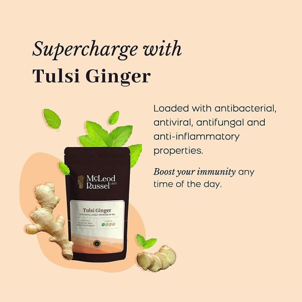 McLeod Russel 1869 Tulsi Ginger 100g - JioMart