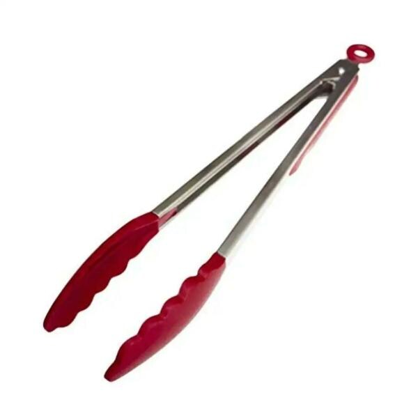 Divine Home Red And Silver Cooking Tong - JioMart