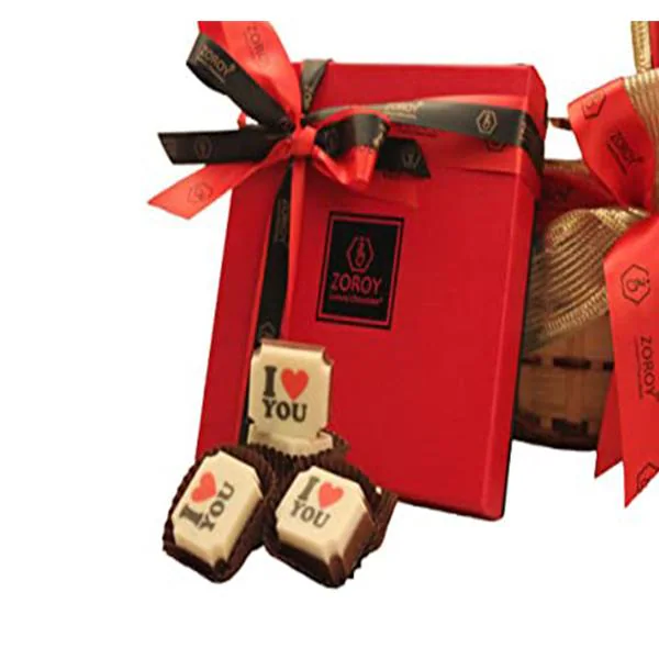 ZOROY Luxury Chocolate Valentines Chocolates Gift Hamper | Valentines ...