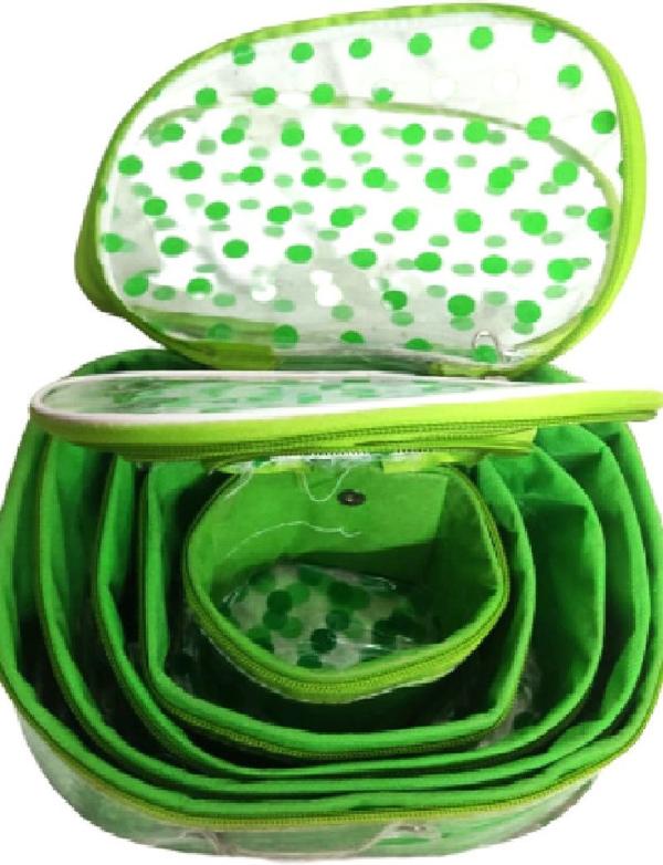 AA COLLECTION AA UNIQUE MULTIPURPOSE VANITY BOX SET OF 5 STORAGE OF DIFFERENT MAKEUP ITEMS AND ...