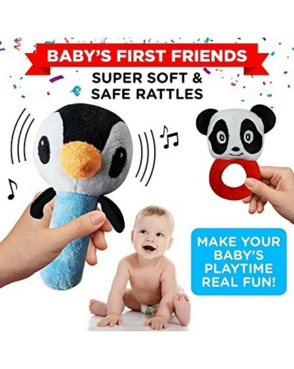 Einstein Box Multicolor Gift Set of Rattles High Contrast Books And ...