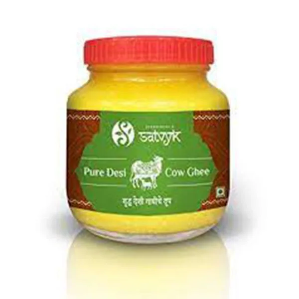 S Siddhagiri's SATVYK THE HEALTH re STORE Desi Gir Cow Ghee 500Ml ...