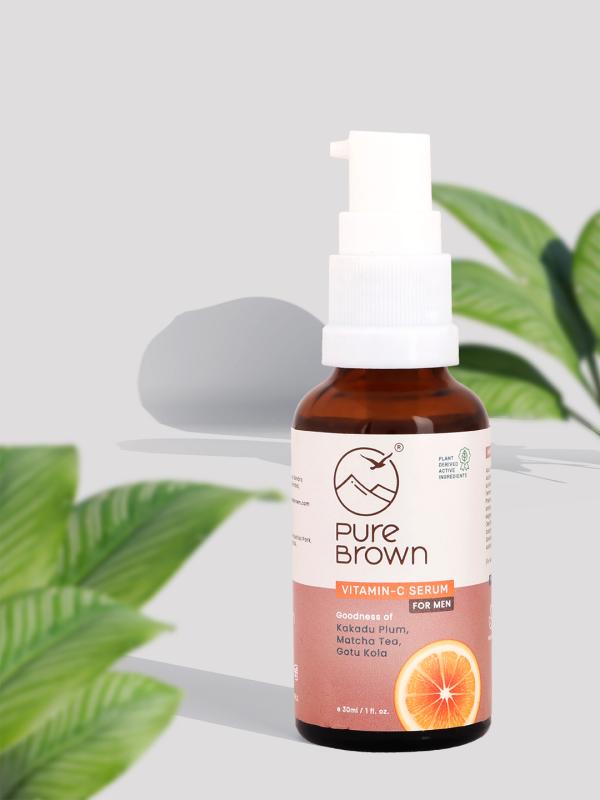 Pure Brown Vitamin-C Face Serum for Men - JioMart