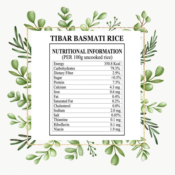 Classic Harvest Authentic Tibar Basmati Rice ( with rich aroma ) 900g ...