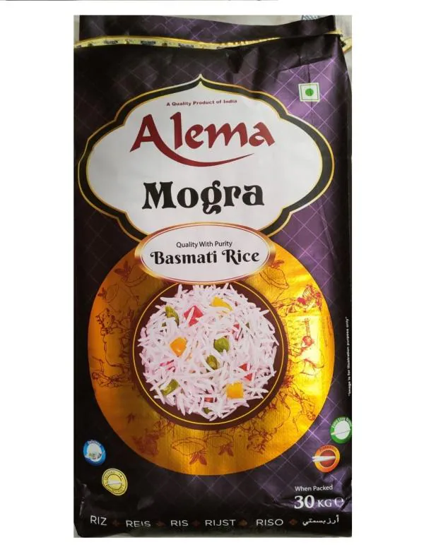ALEMA MOGRA BASMATI RICE 30KG - JioMart