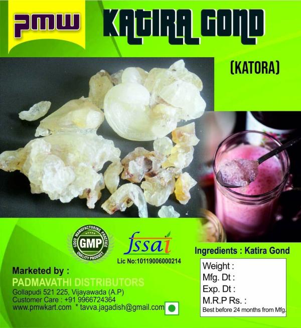 Pmw - Grade A Quality - Food Grade - Gond Katira -Tragacanth Gum - Dink ...