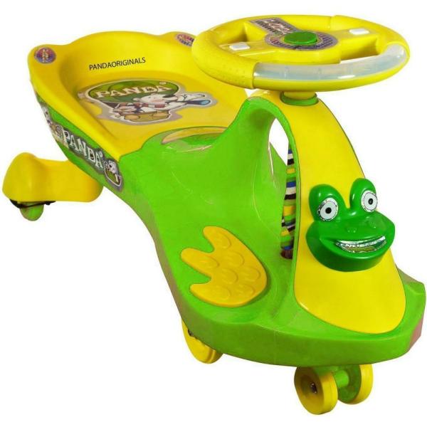 Pandaoriginals Red Plastic Frog Magic Car Tricycle For Kids - JioMart