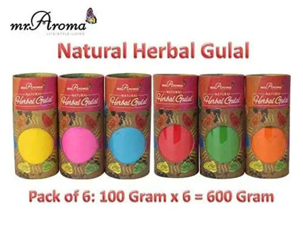 Divine Home Multicolour Organic Gulal (Pack Of 4) - JioMart