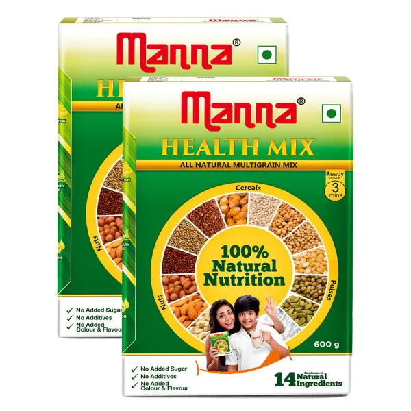 Manna Health mix Sathu Maavu 1.2kg (600g x 2 Packs) - JioMart