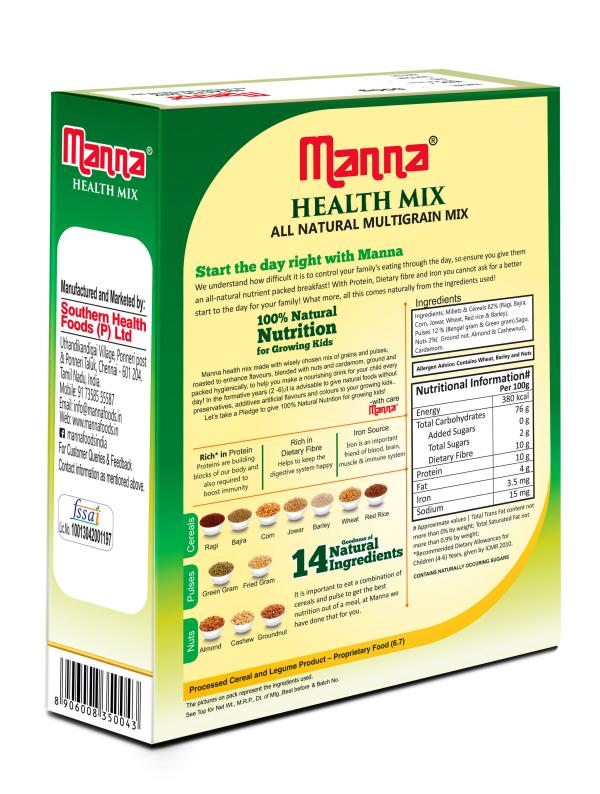 Manna Health mix Sathu Maavu 1kg (500g x 2 Packs) - JioMart