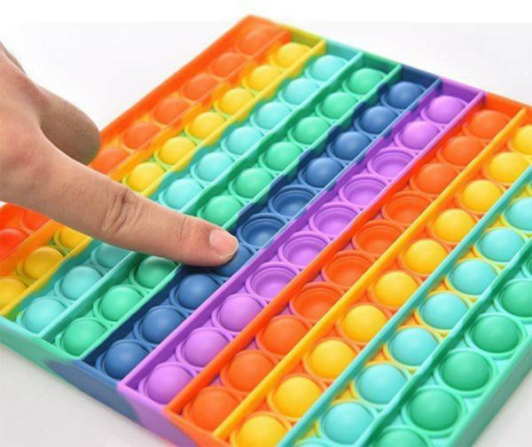 BHARJA Indovsion SOFT SILICONE Popit Fidget Push Pop Bubble Sensory ...