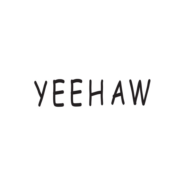 SIMPLY INKED Temporary Yeehaw Tattoo, Letter Tattoo for Girls Men Women ...
