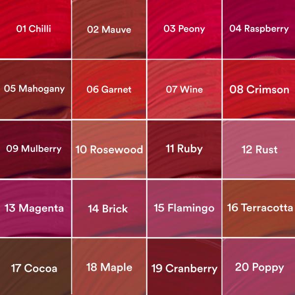 SUGAR POP Matte Lipcolour - 11 Ruby - JioMart