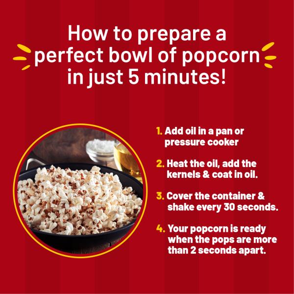 Tikhalwale Popcorn Kernels 400gm - JioMart