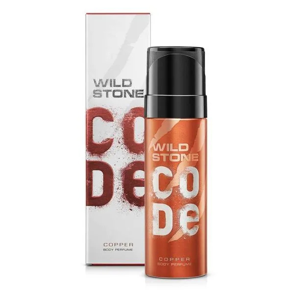 Wild Stone Code Copper Body Perfume Spray for Men, 120ml - JioMart