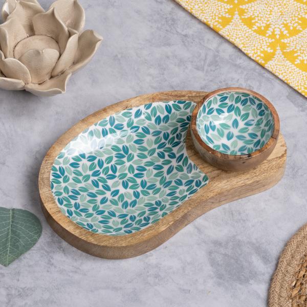 PHIRKCRAFT Classy Round Shaped Ceramic Bowls Chips & Dips, Fruits, Dry ...