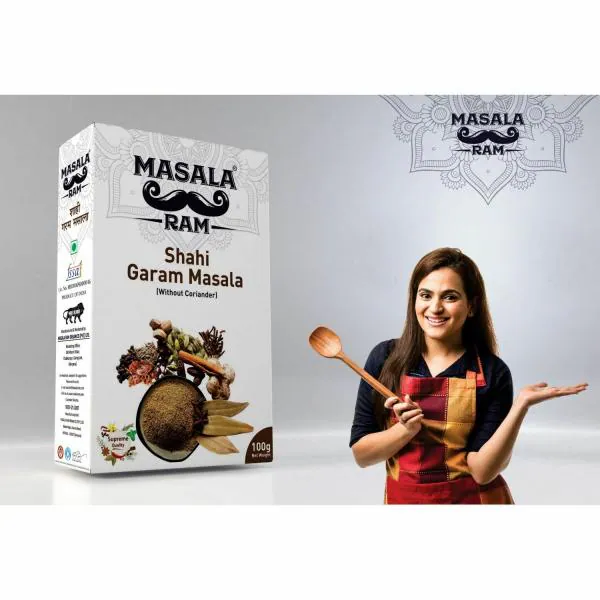 MASALA RAM-Shahi Garam Masala, (Without Coriander), Combo Pack (3x100g ...