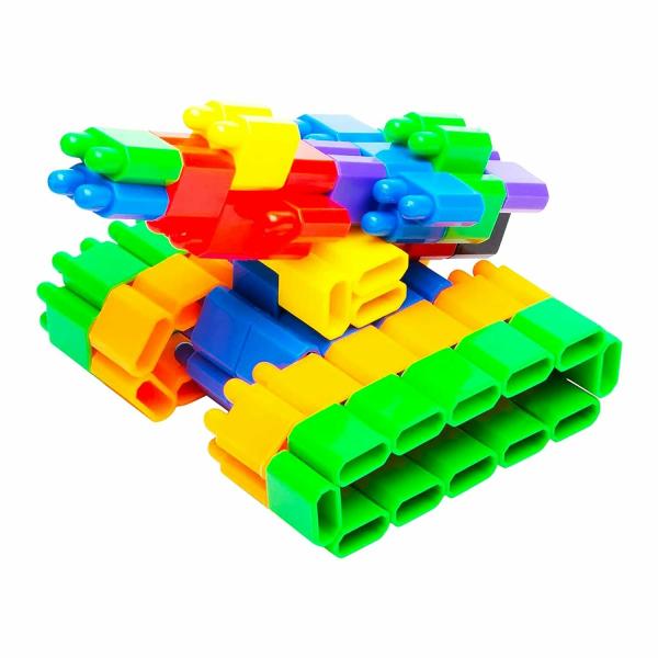 Parteet Bullet Building Blocks Set for Kids || Multicoloured ...