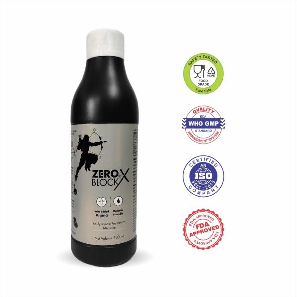 ZERO BLOCK X_ 500 ml - A Diabetic Friendly Mixtures for Heart Wellness ...