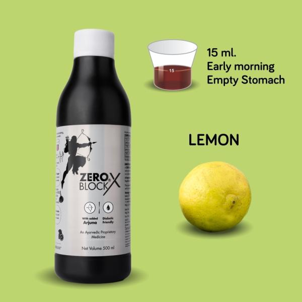 ZERO BLOCK X_ 500 ml - A Diabetic Friendly Mixtures for Heart Wellness ...
