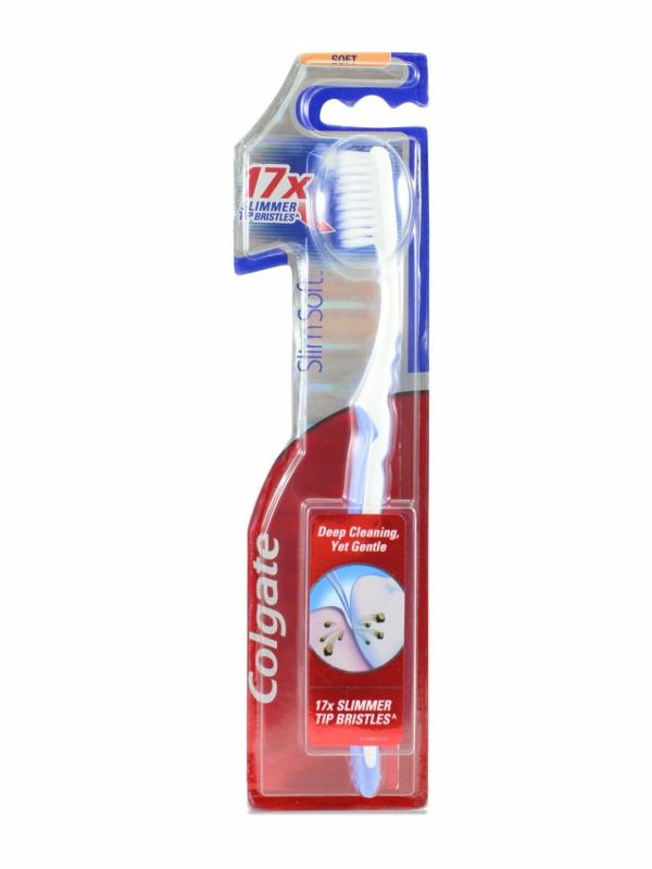 Colgate slim soft 17x toothbrush 1 Piece + Colgate Swarna Vedshakti ...