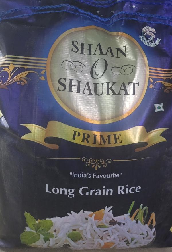 SHAAN-E-SHAUKAT PRIME EXTRA LONG GRAIN BASMATI RICE 10KG - JioMart