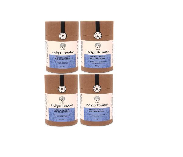 Idika Indigo Powder 100% Natural Hair Dye and Conditioner for 200gm ...