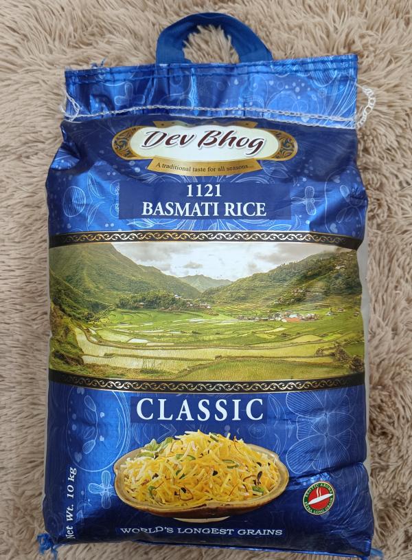 Dev Bhog Classic 1121 biryani Rice 10 Kg - JioMart