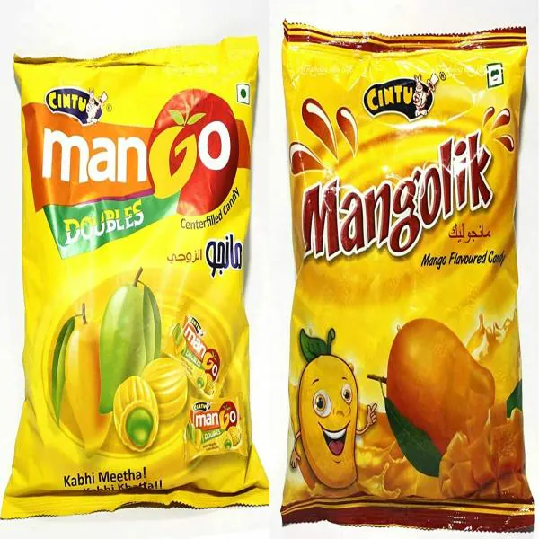 Cintu Mangolik - Mango Flavoured Candy - Pack of 160 + Mango Doubles ...