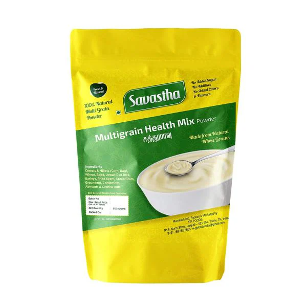 Savastha Multigrain Health Mix Powder | 100% Natural | Sathu Maavu ...