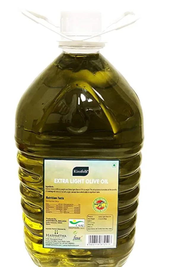 Kinsfolk Extra Light Olive Oil - 5 LTR - JioMart