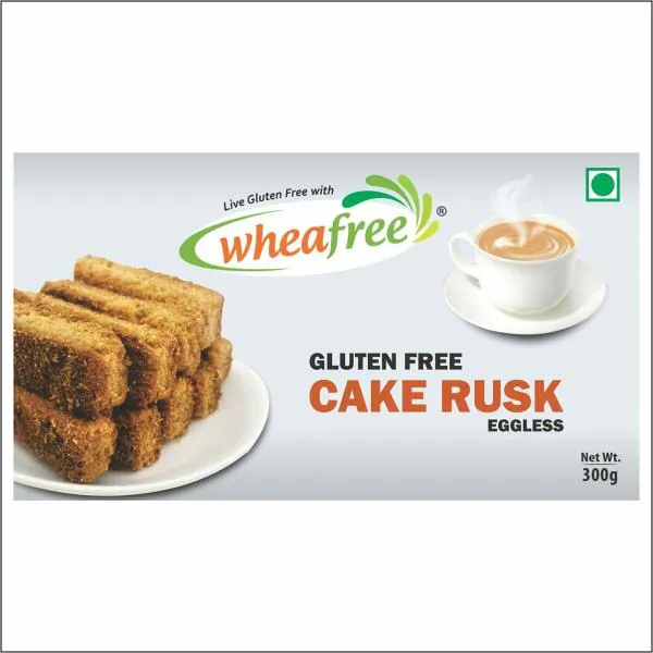 Wheafree Gluten Free Cake Rusk (Eggless)(Pack of 2 x 300g Each) | Tasty ...