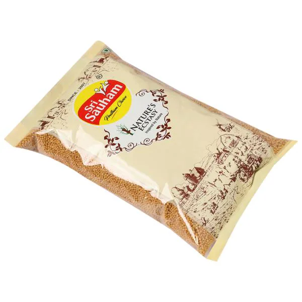 Sri Sauham Yellow Mustard Seed | Peeli Sarson | Whole Pilli Sarso 400gm ...