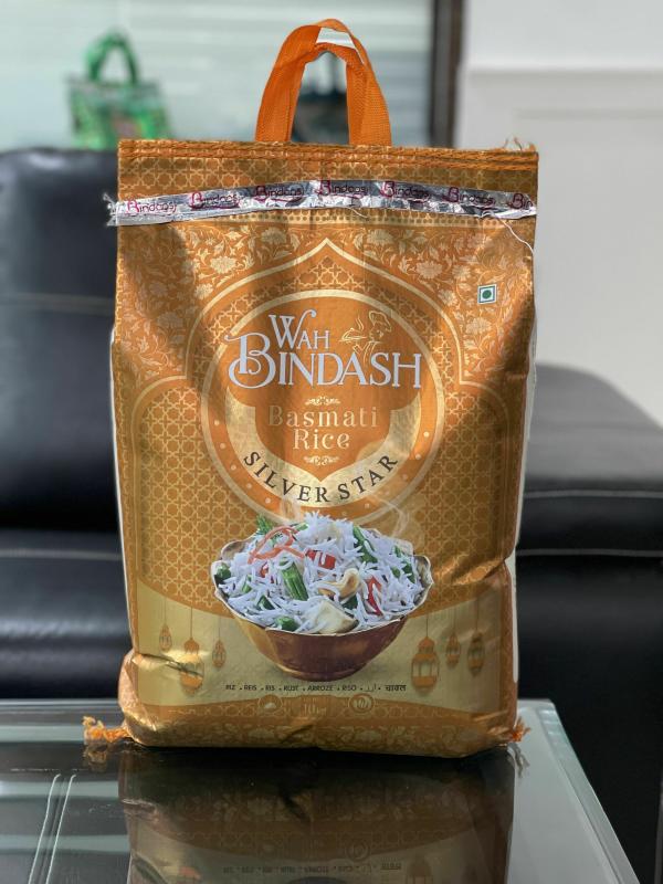 BINDAAS Silver Star Super Basmati Rice 10kg - JioMart