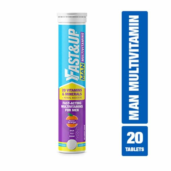 Fast&Up Vitalize - Immunity Essential Multivitamin For Men & Women (20 ...