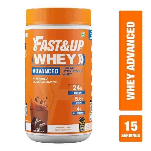 Fast&Up Whey Advanced,24g Protein with Isolate+Hydrolysed, Banned ...