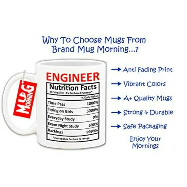 Mug Morning Coffee Mug for Engineer Funny Engineer Mug Mugs for Engineers - JioMart