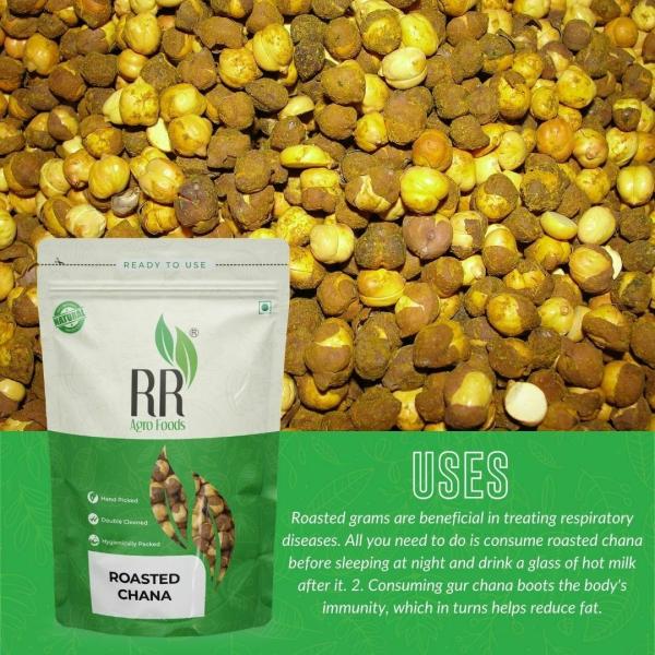 RR Agro Foods Roasted Chana | Premium Hand Sorted Bhuna Chana | High ...