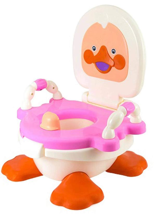 Goyal's Duck Shape Potty Training Seat with Removable Bowl and Closable ...