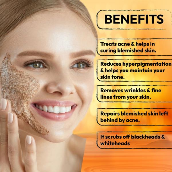 Multani Mitti & Rice Water Scrub - 100g - JioMart
