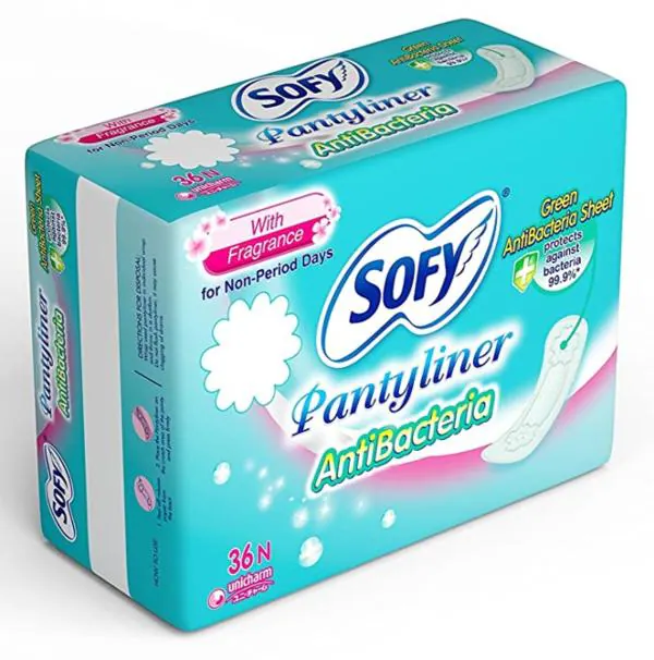 Sofy Anti Bacteria Panty Liner 36 (72 Pieces) (Pack of 2) Sofy ...
