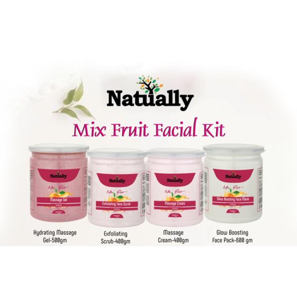 NATUALLY MIX FRUIT FACIAL KIT - JioMart