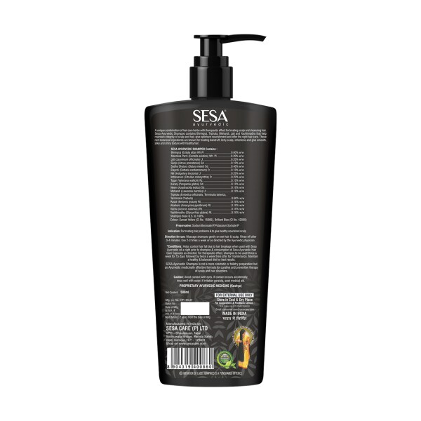 Sesa Ayurvedic Medicinal Shampoo 500ml - JioMart