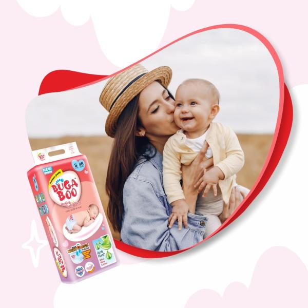 BUGA BOO Active Baby Pants Anti Rash with Aloe vera Lotion - Baby ...