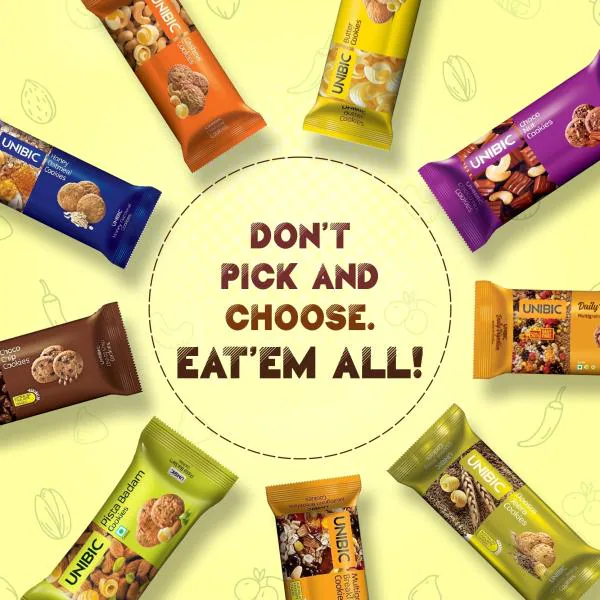 UNIBIC Cookies, Assorted (750 g, Pk of 10) - JioMart